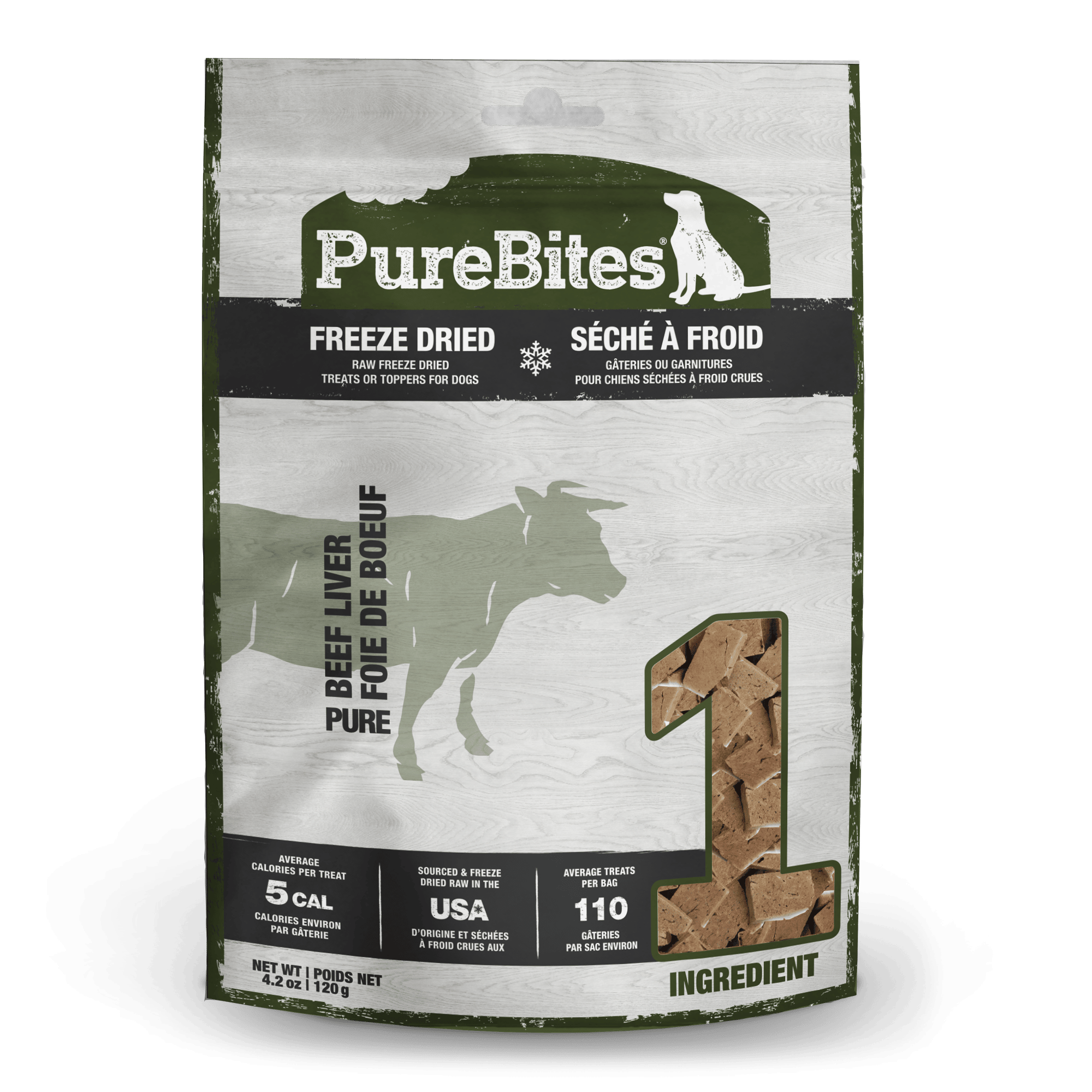 PureBites for Dogs - Beef Liver Freeze Dried Treats – The Angels Pet Store