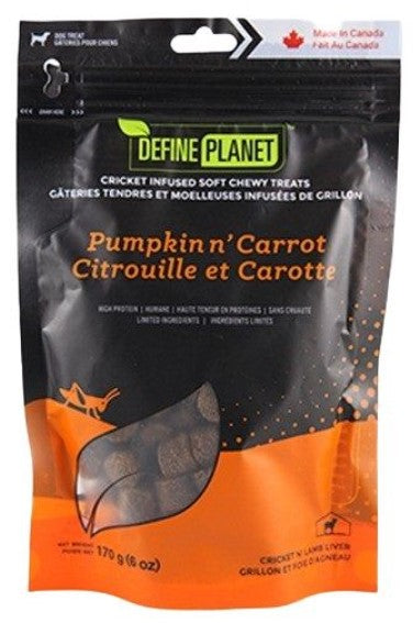 Define Planet Dog Treats, Pumpkin And Carrot With Crickets And Lamb Li ...