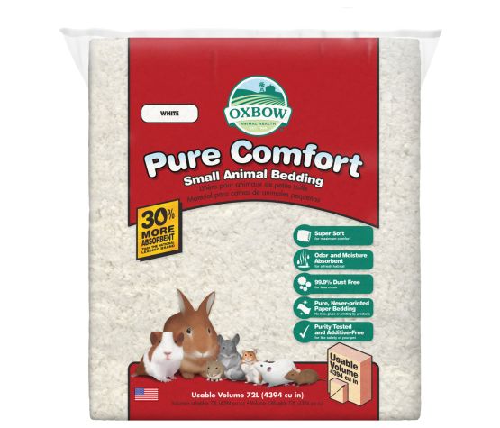 Oxbow Pure Comfort Paper Litter in white (large) – The Angels Pet Store
