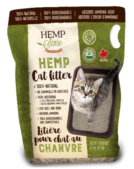 Hemp Sense - Biodegradable Hemp Cat Litter – The Angels Pet Store